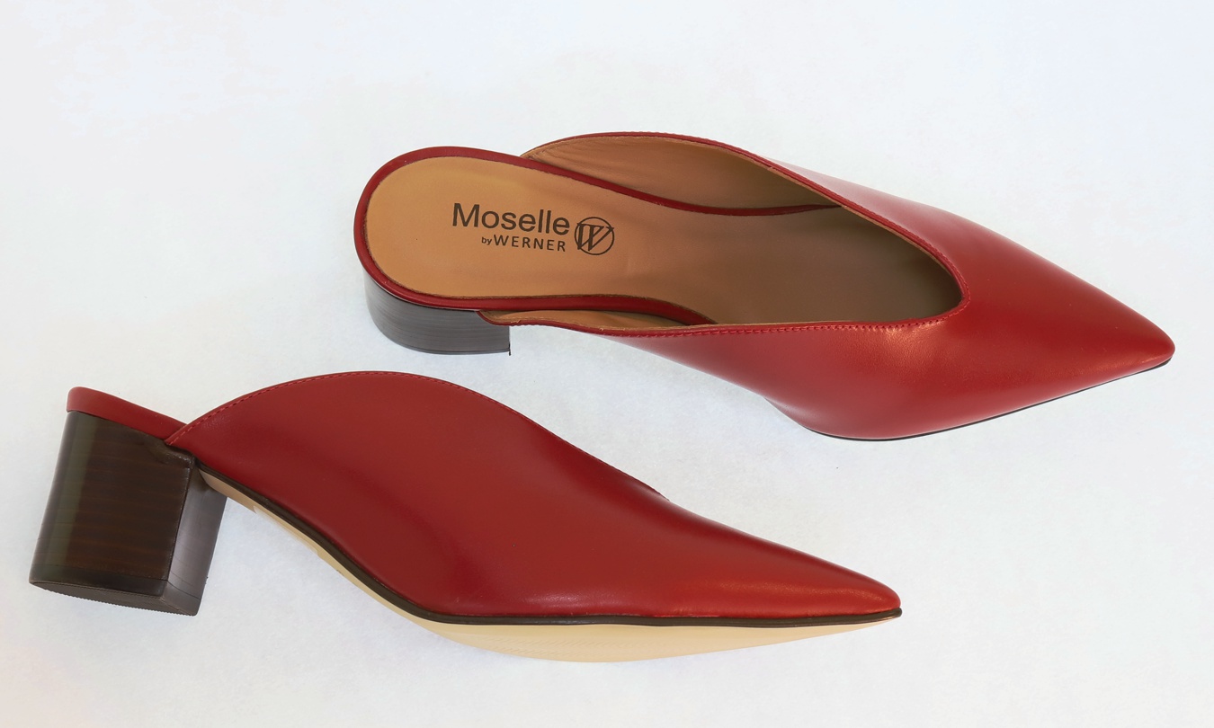 Mule Salto Bloco Decote V Beau New P2885 Moselle Werner | Moselle ...