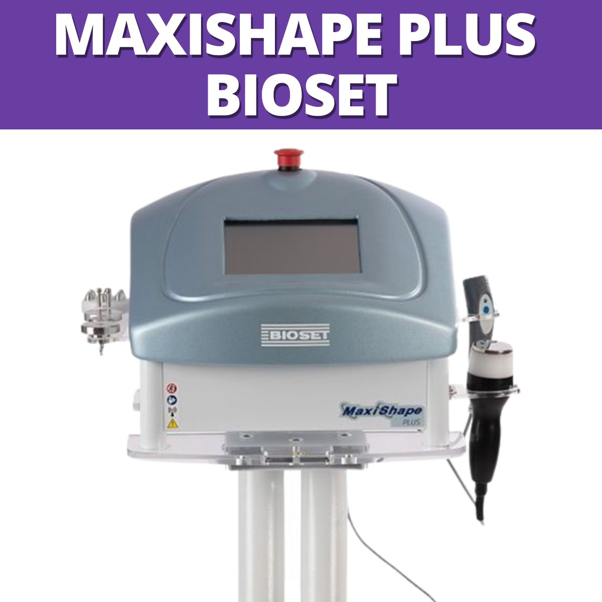 Maxishape Plus Bioset – Radiofrequência, Ultracavitação e Ondas de ...