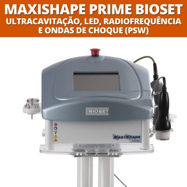 Maxishape Prime Bioset – Radiofrequência, LED, Ultracavitação e Ondas ...