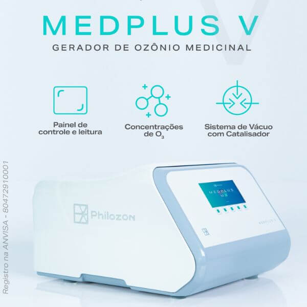 Medplus V – Aparelho Gerador de Ozônio com Vácuo - Philozon | HS Med | Aparelhos de Estética ...