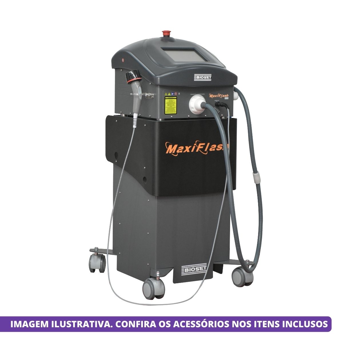 Kit Maxiflash G3 + Aplicador IPL Universal 420 ~1100nm - Aparelho de Luz Intensa Pulsada (IPL) e ...