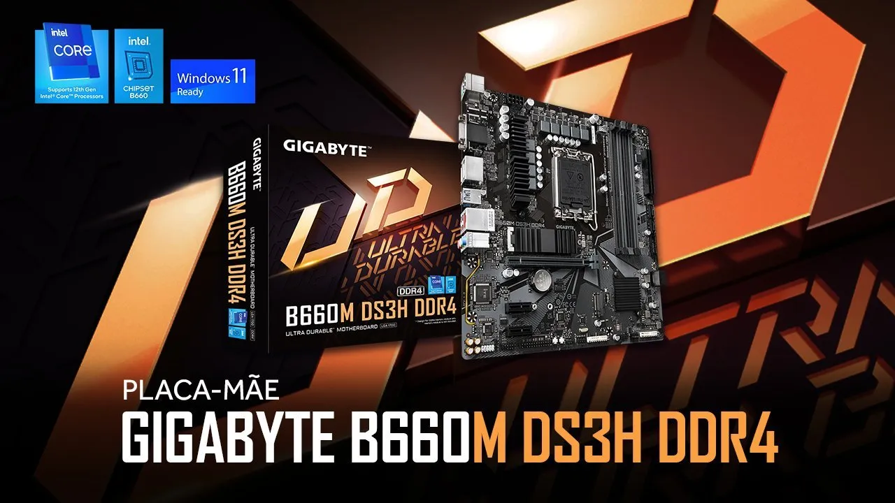 Kit Upgrade Intel i5 12400F / Placa Mãe Gigabyte B660M | Alligator Shop