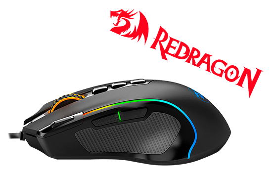 Mouse Gamer Redragon Predator RGB 8000DPI M612-RGB | Alligator Shop