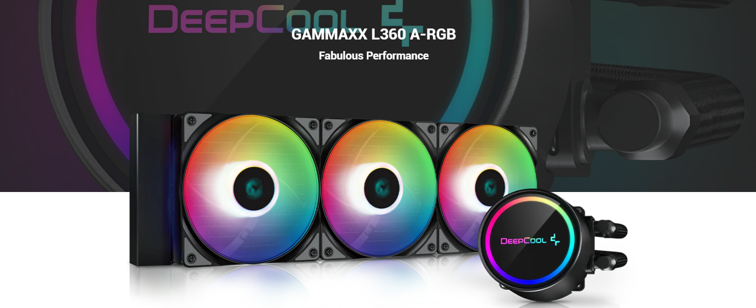 WaterCooler DeepCool Gammaxx L360 RGB A 360mm - DP-H12CF-GL360-ARGB ...