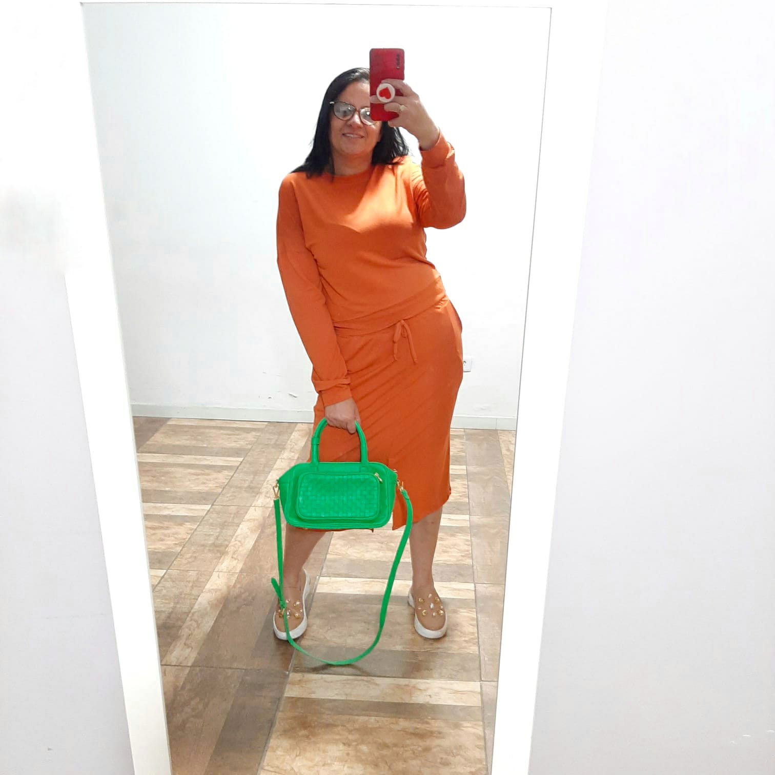 Ponto de cor no look. | Cami&Duda